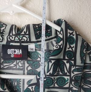 Gotcha | Shirts | Vintage 9s Gotcha Green Shirt Sz M Baggy Fit | Poshmark